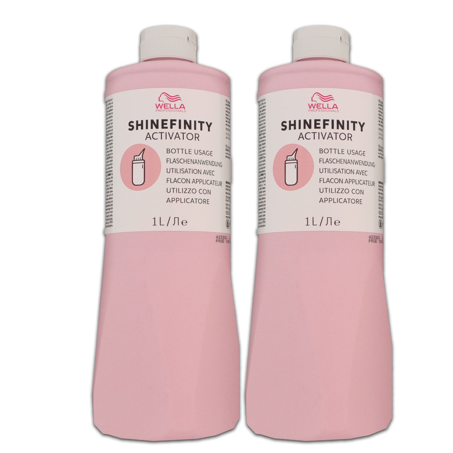 Wella Shinefinity Glaze Activator Brush Bottle 2 % 2 x 1000 ml bei Riemax