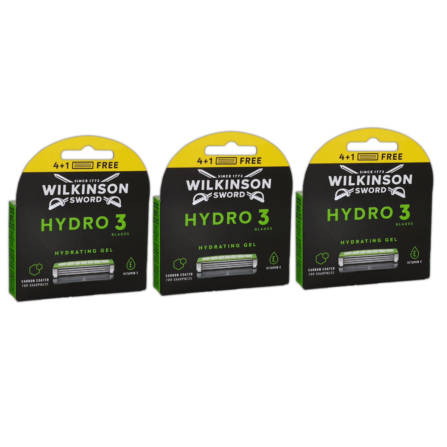 Wilkinson Sword Hydro 3 Skin Protection 3 x 4 + 1 Rasierklingen bei Riemax